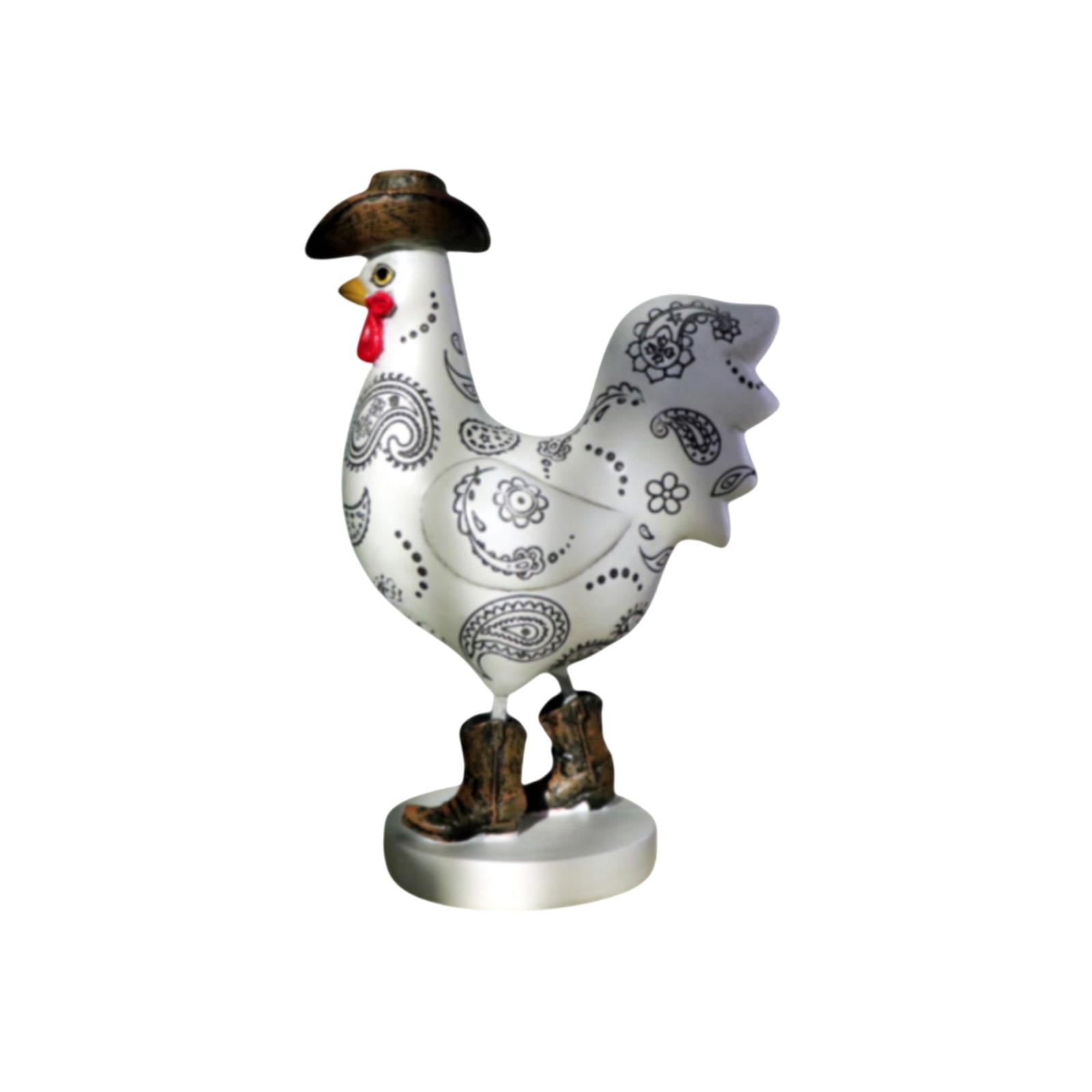 TanSiDing 3pcs Thanksgiving Turkey Statue Resin Home Decor ...