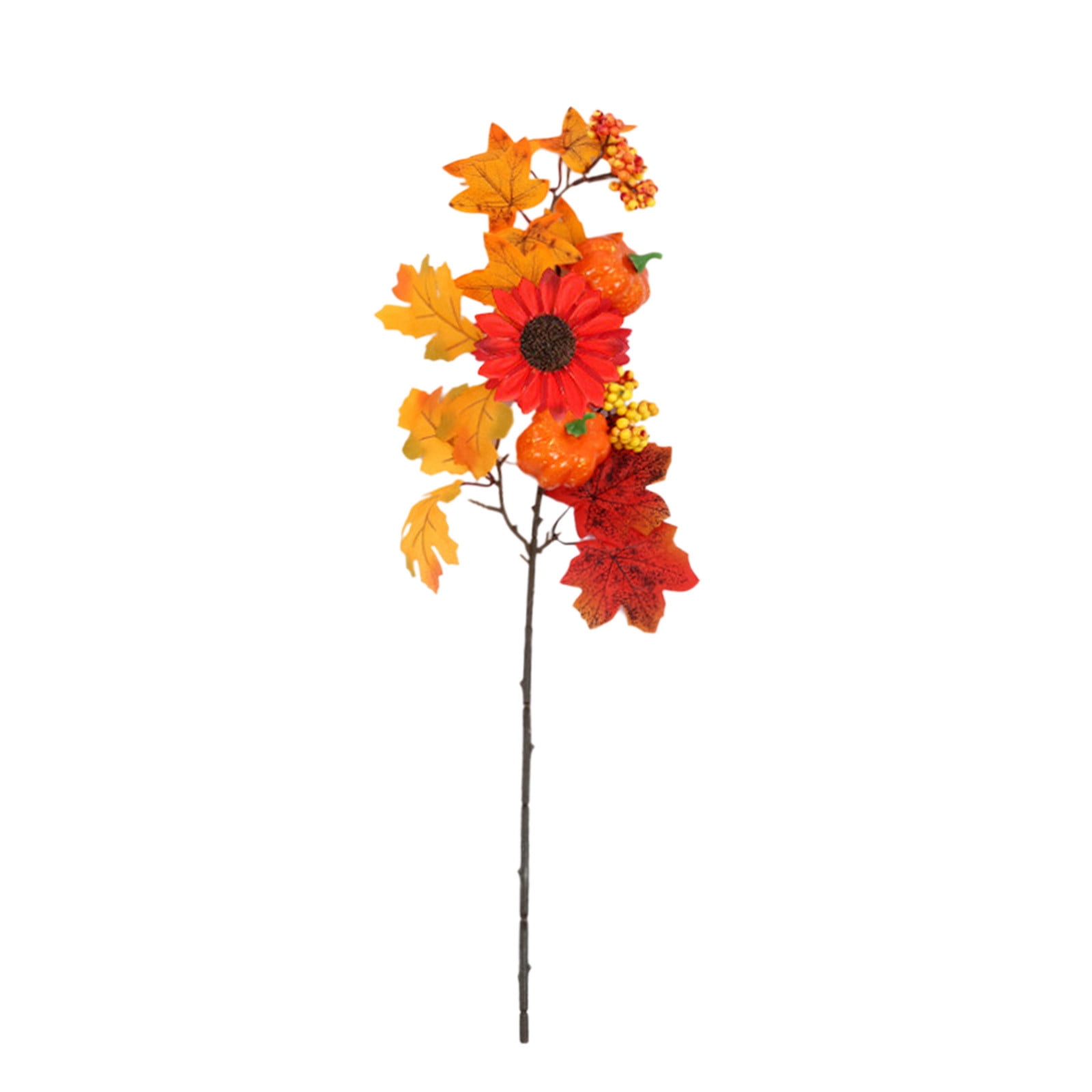TanSiDing 5pcs Artificial Maple Leaves for Home Décor - Realistic Faux ...