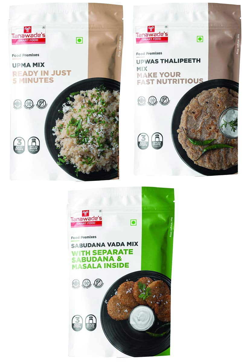 Tanawade's Smart Food Upwas Special Combo, Instant Upma, Upwas ...