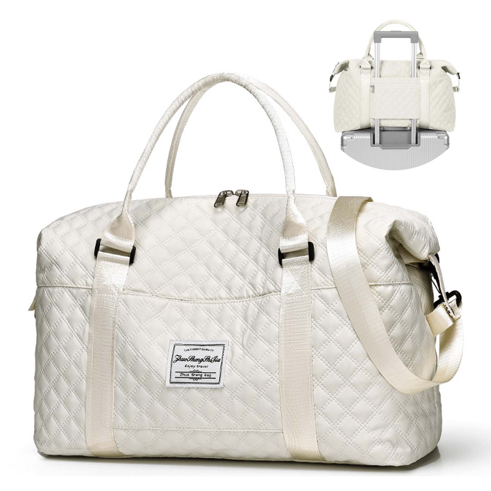 Tancuzo Travel Duffle Bag Weekender Overnight Duffel Bags for Women ...