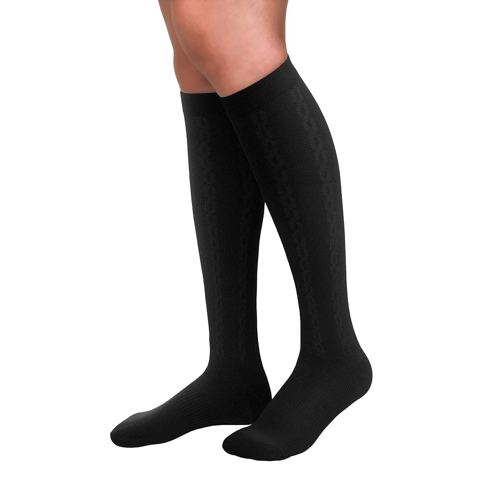 Tancuzo Wide Calf Compression Socks for Women Men Extra Plus Size Knee ...