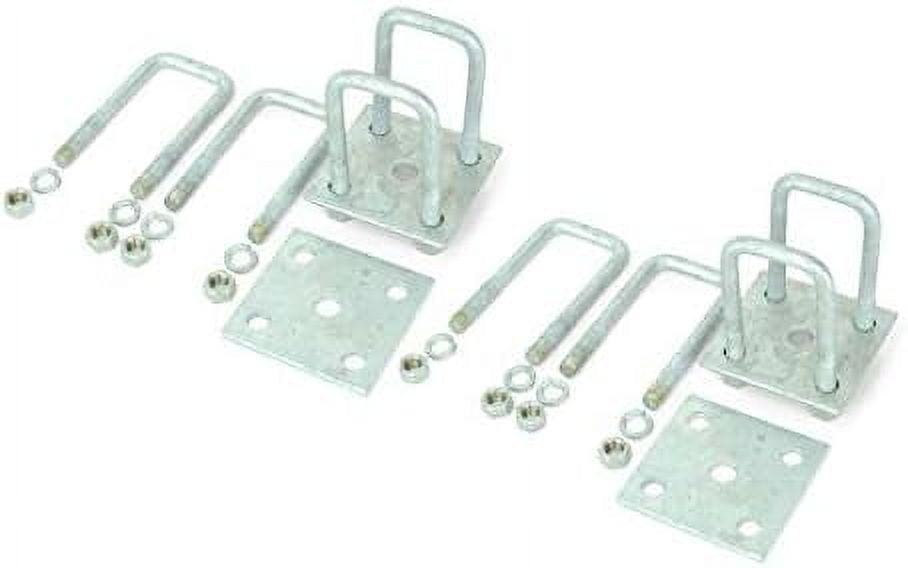 Tandem Axle Galvanized Bolt Kit for mounting Boat Trailer Leaf Springs ...