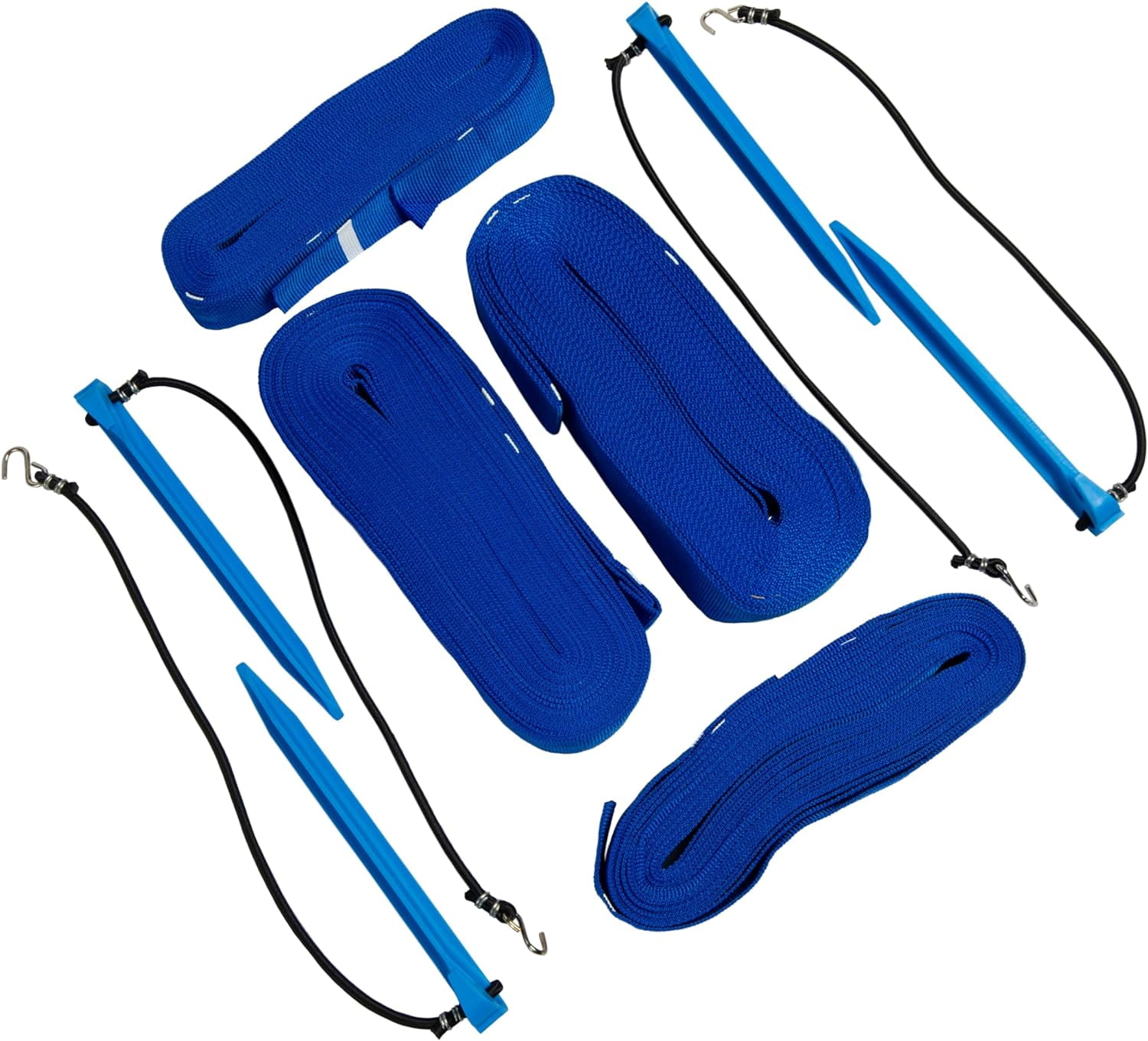 Tandem Sport Volleyball Court Lines - 2" Blue Webbed Volleyball Court ...