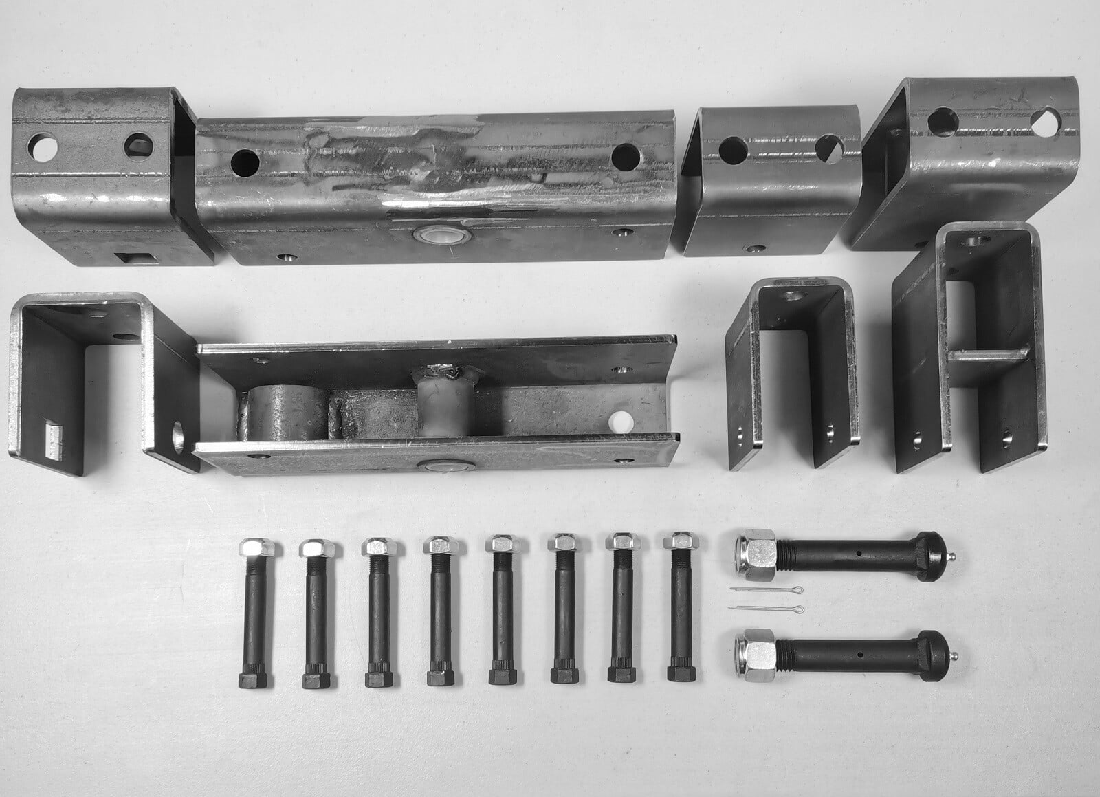 Tandem Trailer Axle Hanger Kit for 2" Slipper Springs 5200 - 8000 lb ...