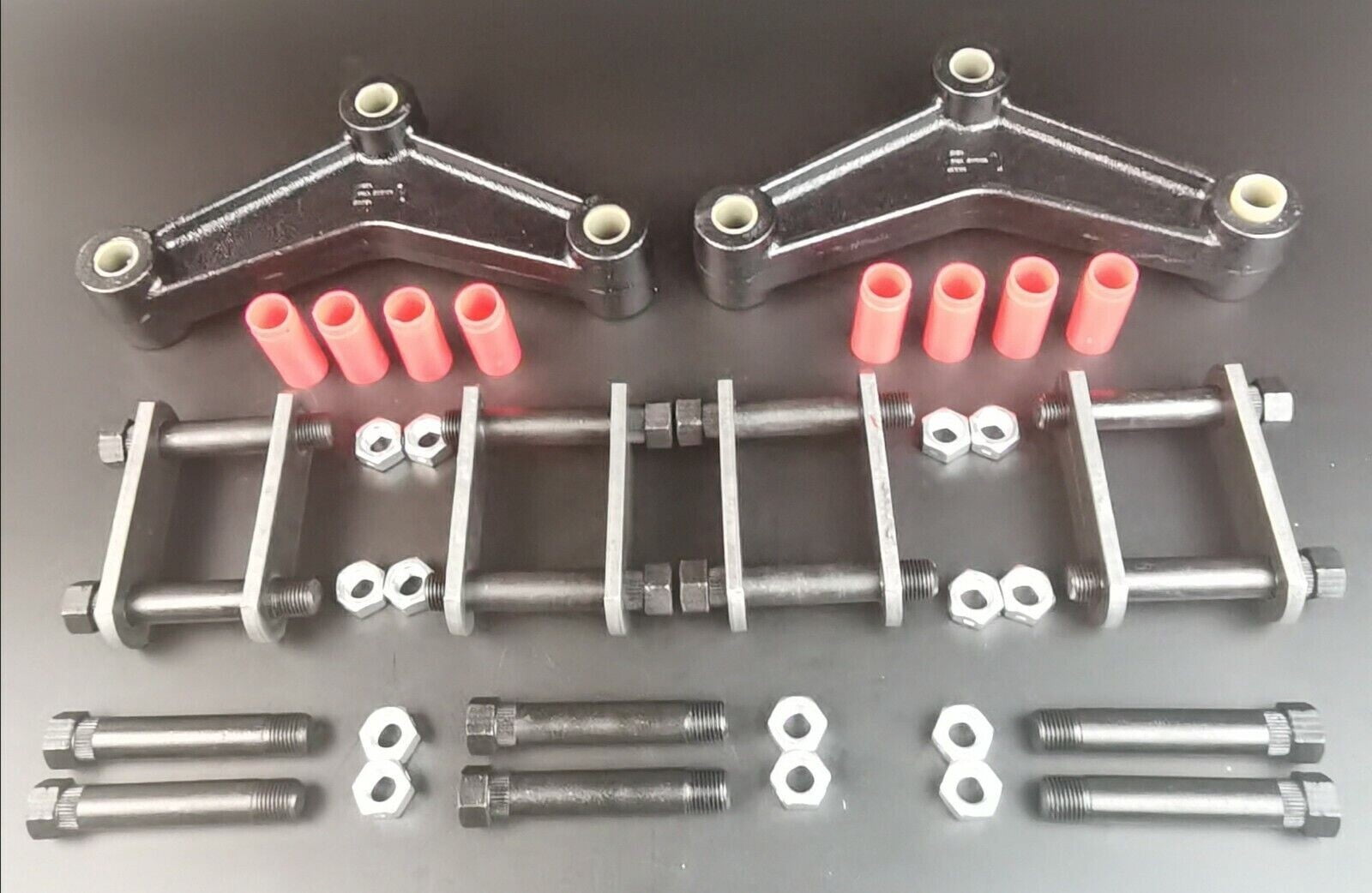 Tandem Trailer Axle Shackle Kit for Double Eye Springs 3.5-5.2K ...
