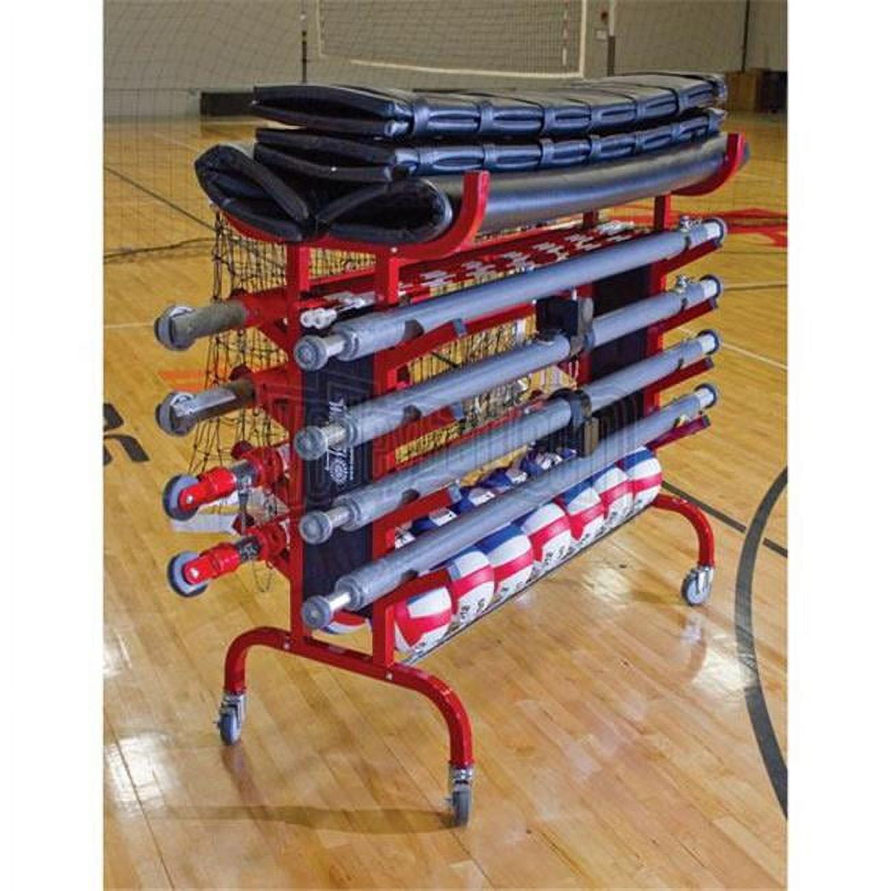 Tandem Sport Portable Volleyball Equipment Carrier with Deluxe Casters ...