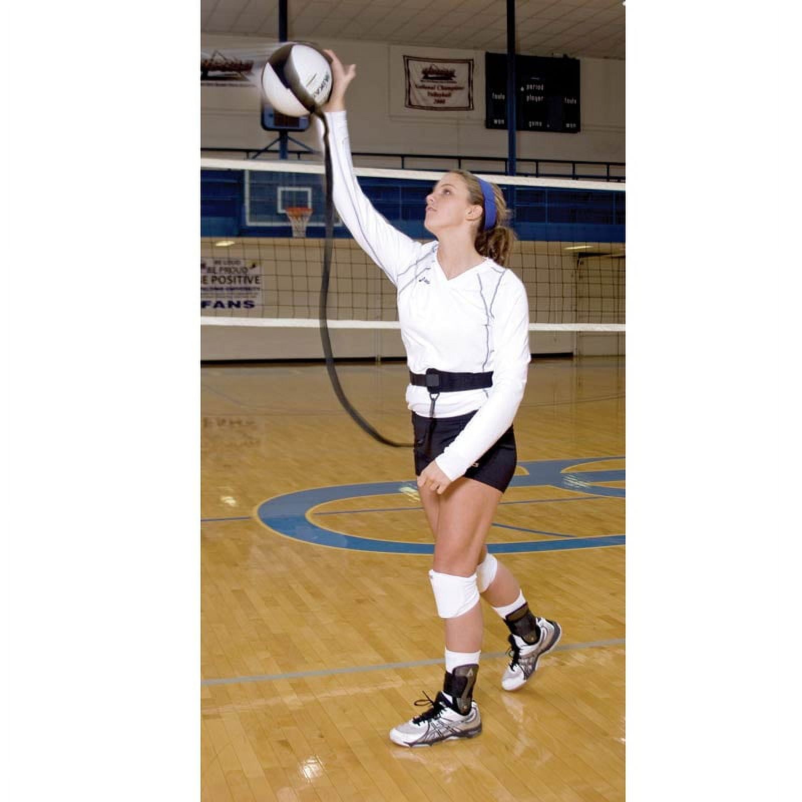 Tandem Volleyball Sport Training Aid with Velcro Strap & Neoprene Pouch ...