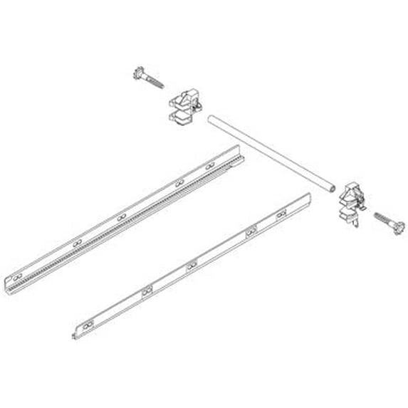 Tandembox Intivo Lateral Stabilizer Set For 20" Drawer - Walmart.com