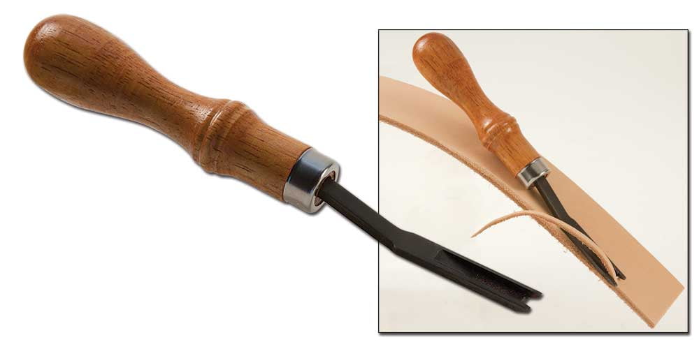 Tandy Leather Craftool French Edge Skiving Tool 88080-00 - Walmart.com