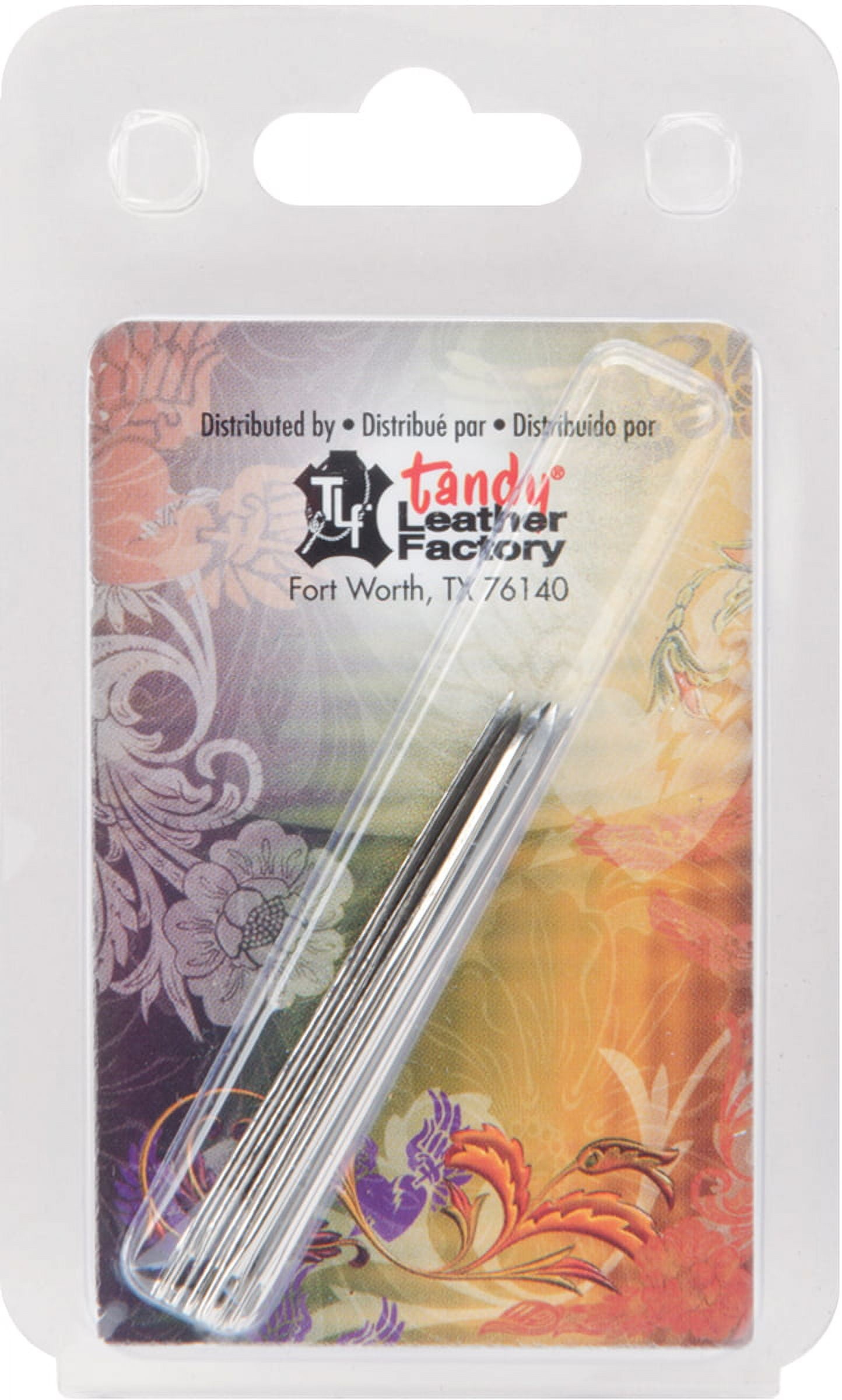Tandy Leather Factory Glover's Needles 10 pack Size 01 119111 (2-Pack ...