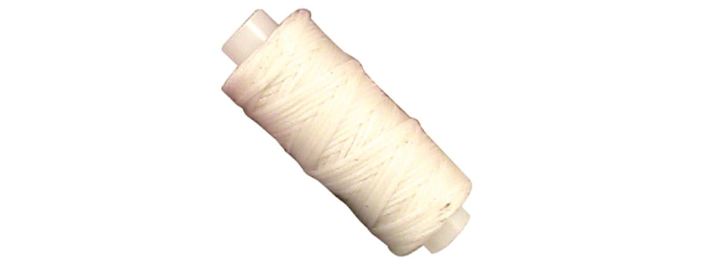 Tandy Leather Waxed Braided Cord 25 yds. (22.9 m) White 11210-05 ...