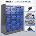 Tanfengu 40 Compartment Classified Layout, Tool Organizer, Parts Bin ...