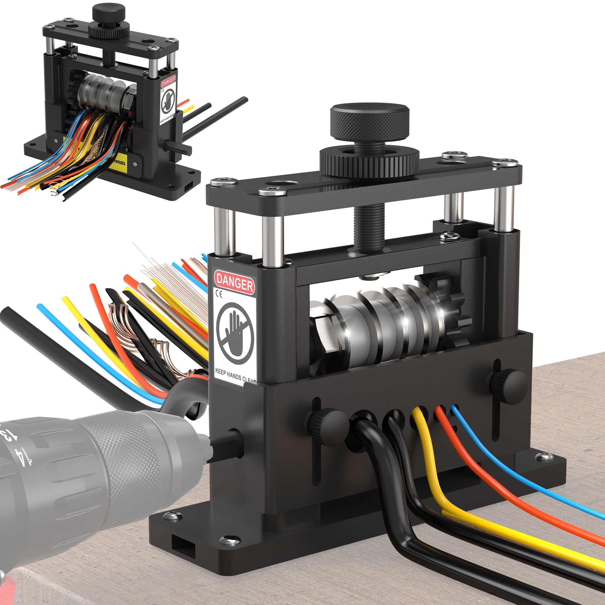 Tanfix Drill Powered Scrap Wire Stripper Machine, Cable Stripping ...