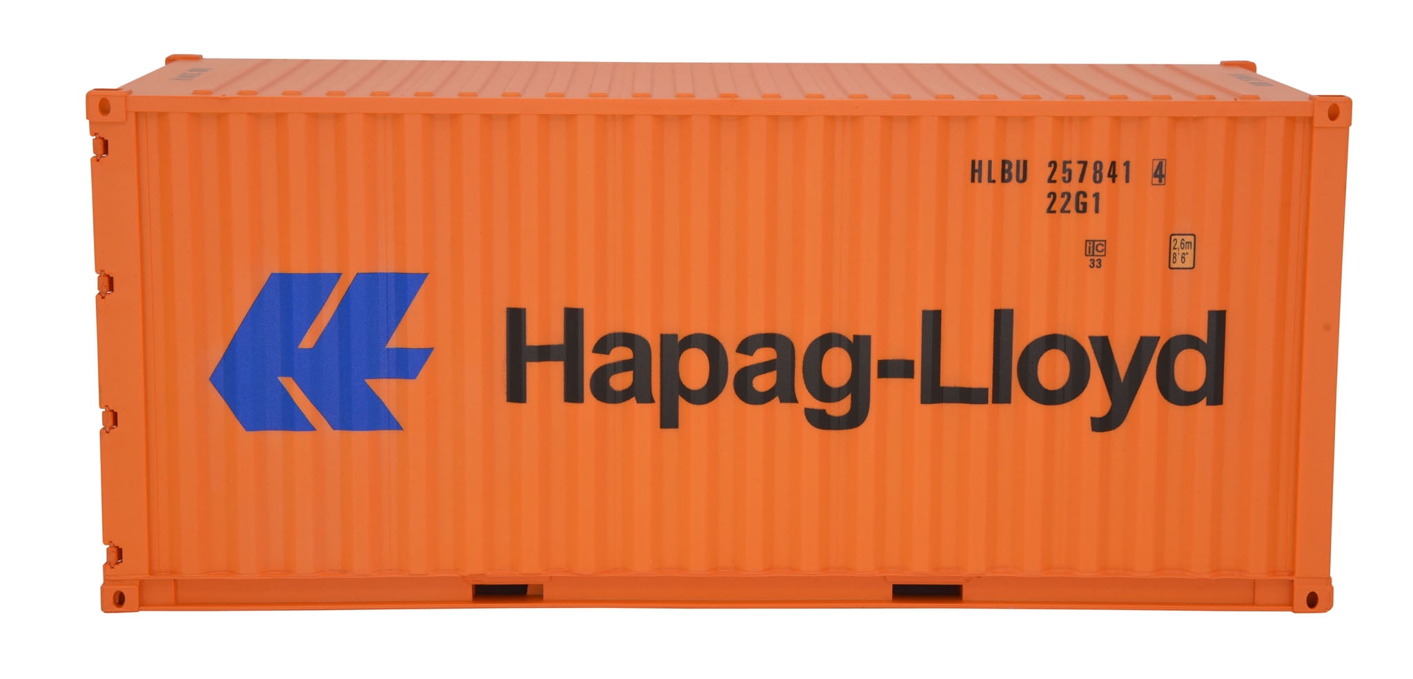 Tang Dynasty 1:20 Hapag Lloyd 20GP shipping container model ABS resin ...