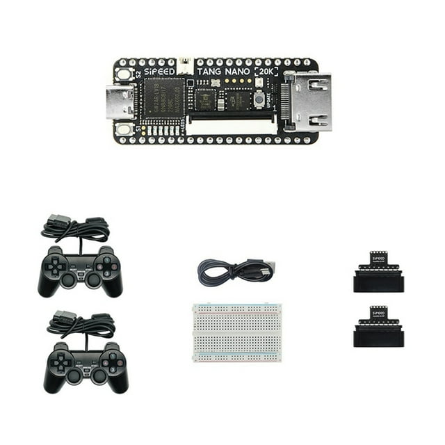 Tang Nano 20k Fpga Riscv Linux Development Board Retro Game Kits Riscv Linux Retro Game Player