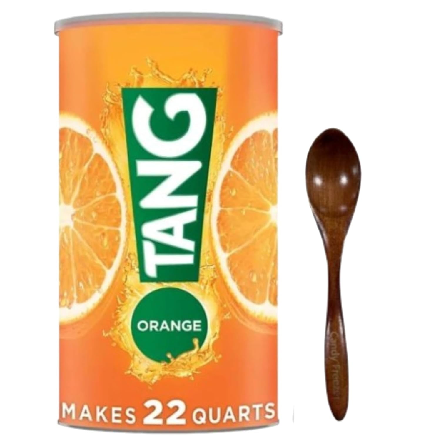 Tang Orange Flavored Powdered Drink Mix 72 oz Canister (Orange) Candy ...