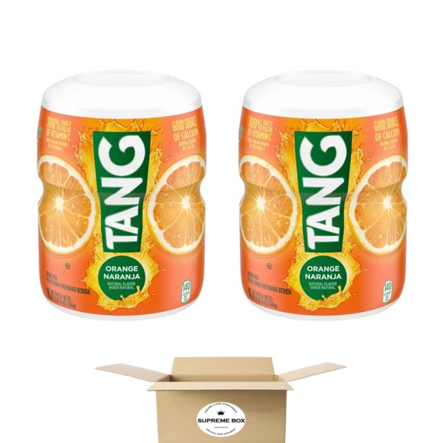 Tang Orange Powdered Drink Mix, 20 Ounce - Pack of 2 (40 oz in total ...