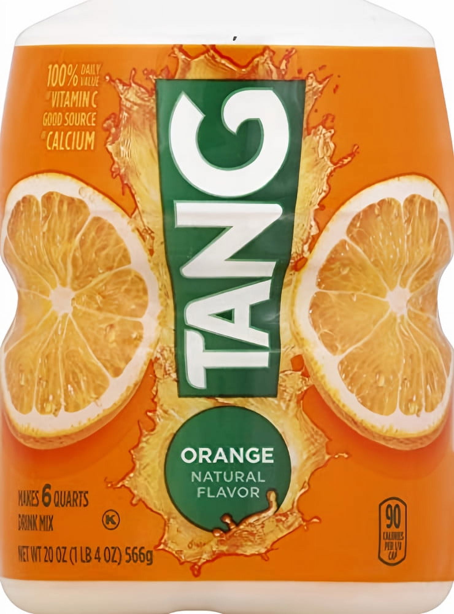 Tang Orange Sweetened Powdered Drink Mix 20 oz (Pack of 5) - Walmart.com
