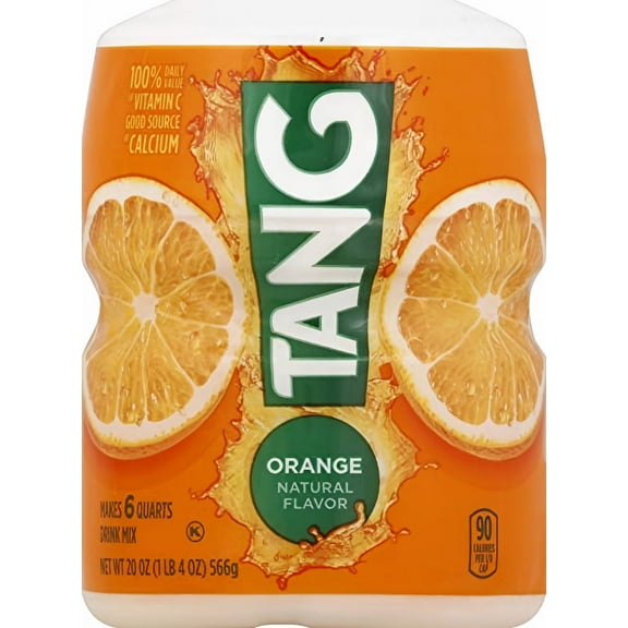 TAN.G Tang Drink Powdered Mix, Orange, 72 oz, Makes 22 Quarts, Vitamin ...