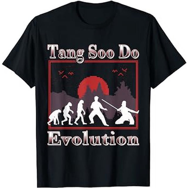 Tang Soo Do Evolution korean black belt Tang Soo Do T-Shirt - Walmart.com