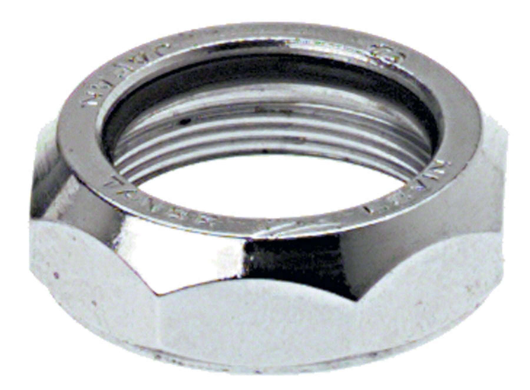 Tange-Seiki Levin CDS 1" Steel Top Nut Silver For Threaded Bicycle ...