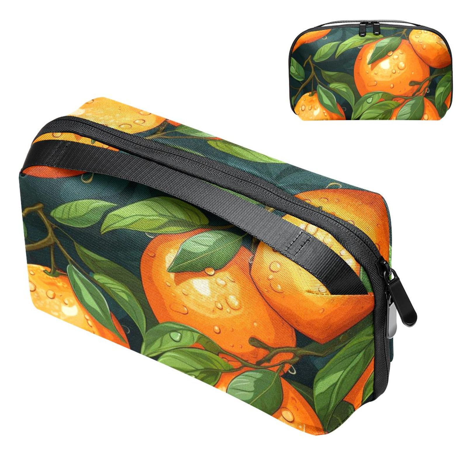 Tangerine Digital Pouch with Oxford Fabric, Waterproof, Size 5.9x9.44x3 ...