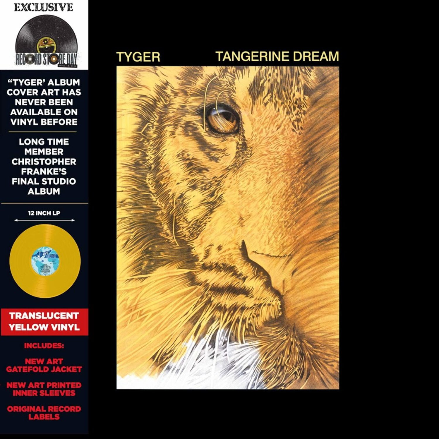 Tangerine Dream - Tyger - Music & Performance - Vinyl - Walmart.com