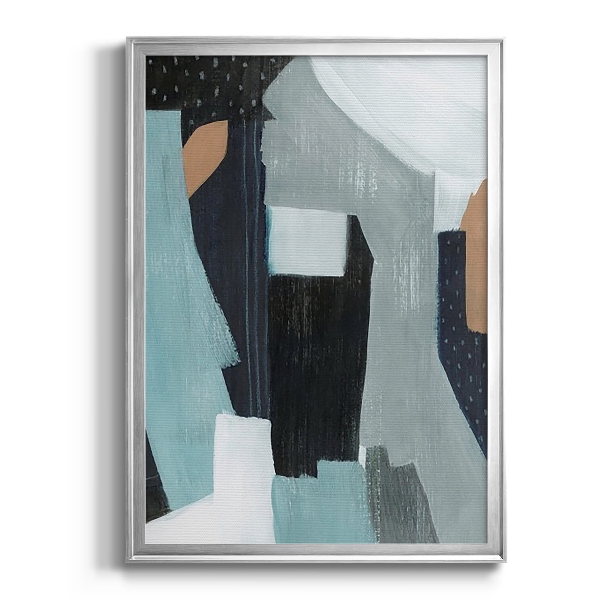 Tangerine Lagoon I Premium Framed Print, in Gold, Black, or Silver ...