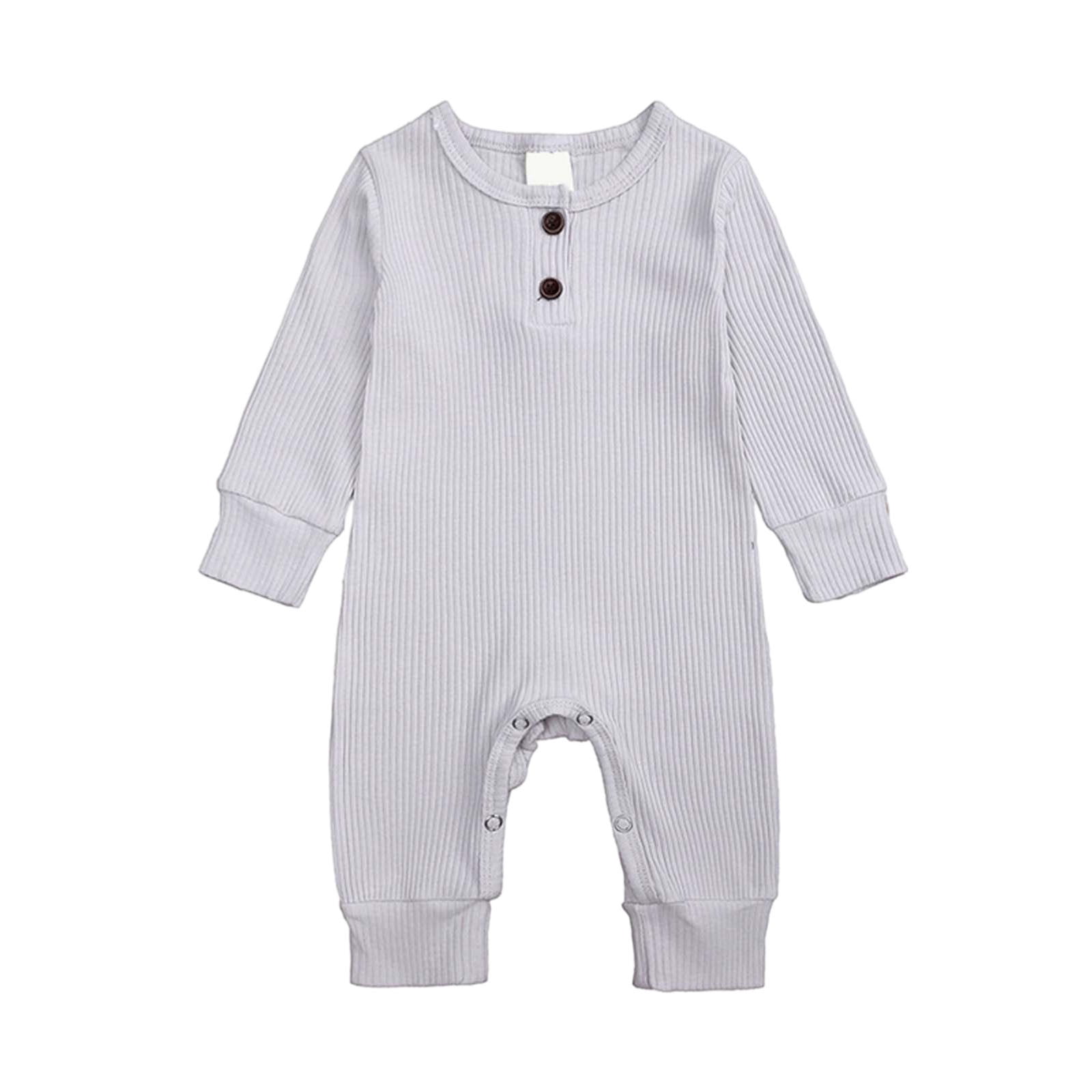 Tanghaowl Girls' Jumpsuits & Rompers Toddler Winter Long Sleeve Boys ...
