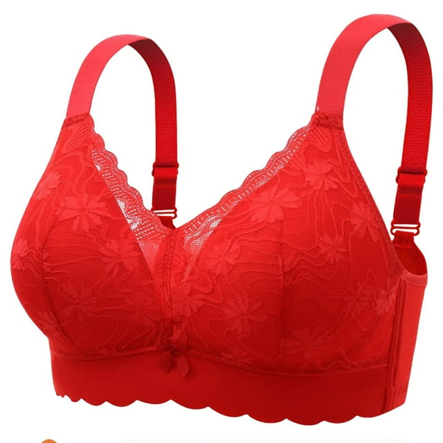 Tanghaowl Women Casual Adjustable Breathable Top Bra Underwear Without ...