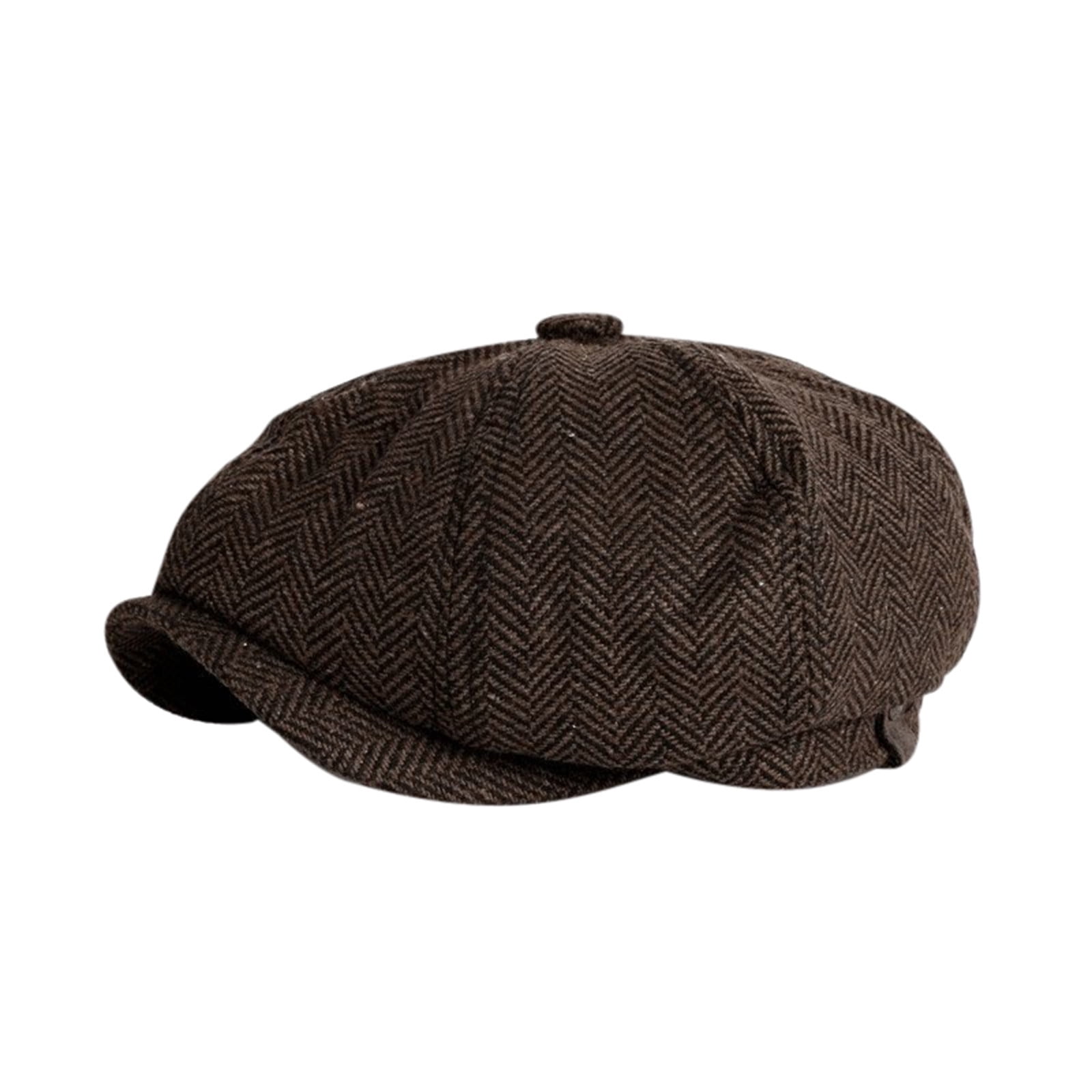 Tanghaowl Womens Hat Same Style British Retro Solid Color Hat Painter ...