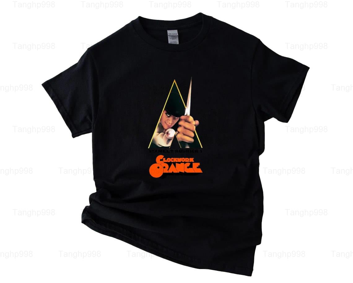 Tanghp998 Clockwork Orange TShirt - Iconic Crime Film Design, for men ...