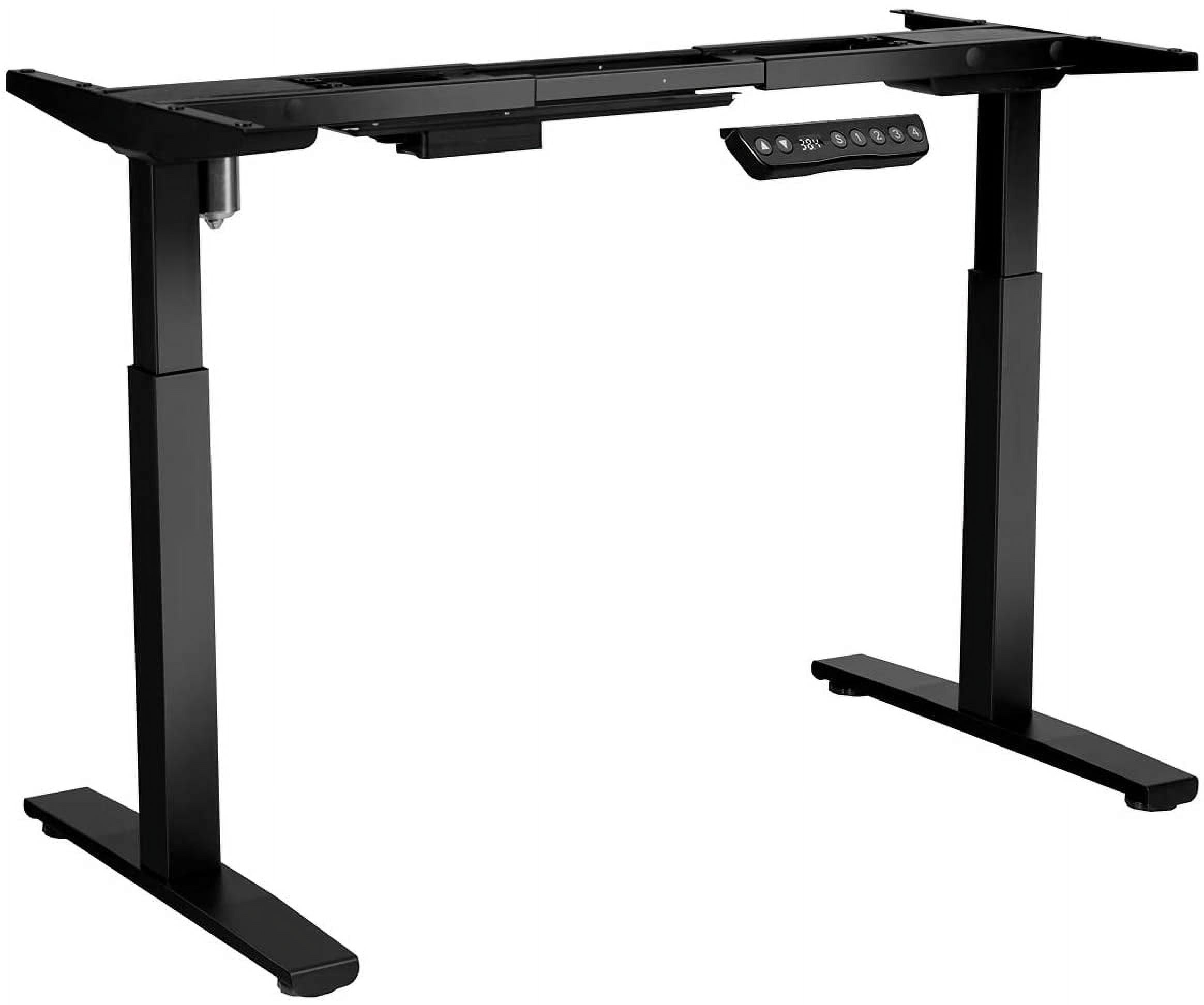 Tangkula Electric Standing Desk Frame, Height & Width Adjustable ...