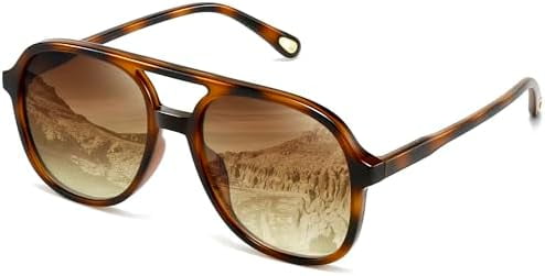 Tangle Free Aviator Sunglasses for Women UV400 Protection - Walmart.com