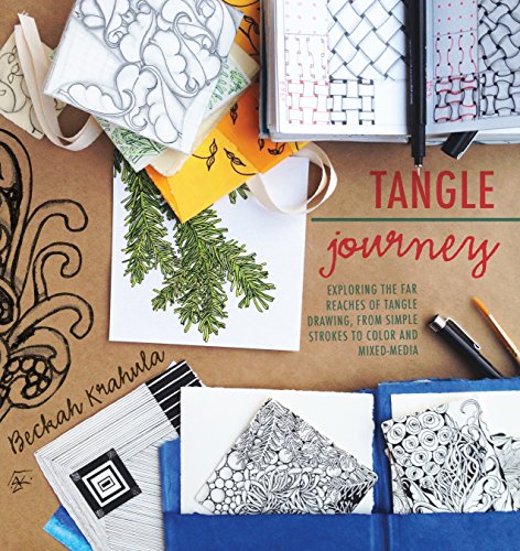 Pre-Owned Tangle Journey: Exploring the Far Reaches of Tangle Drawing, from Simple Strokes to ...