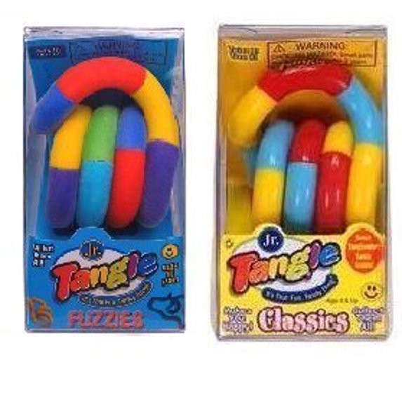 Tangle Jr. Fidget Toys - Fuzzy and Original by Tangle - Walmart.com