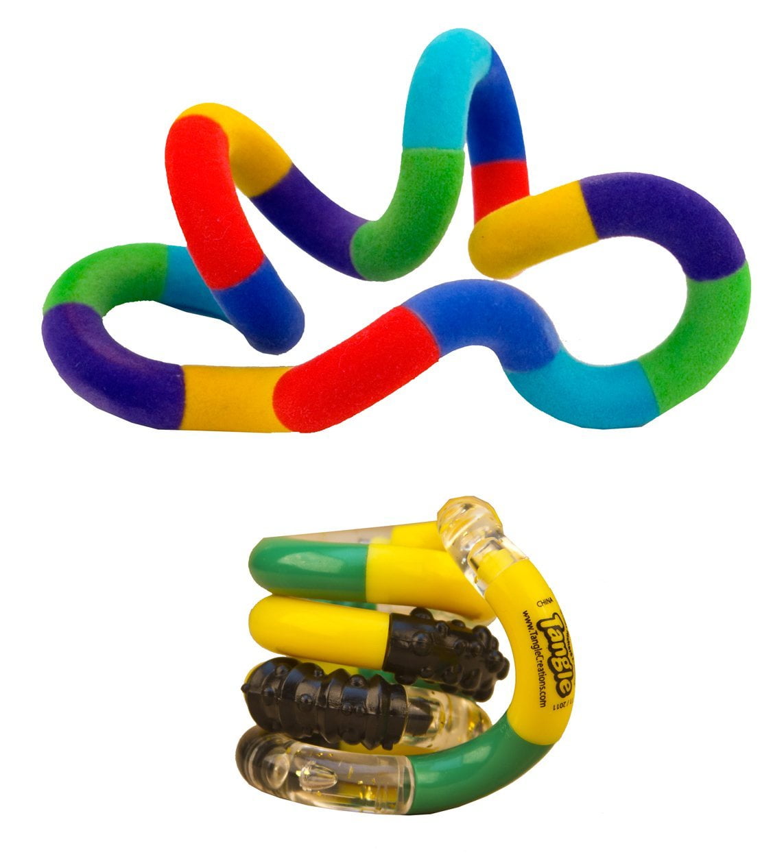 Tangle Jr. Textured Sensory and Fuzzy Fidget Toys by Tangle Creations ...