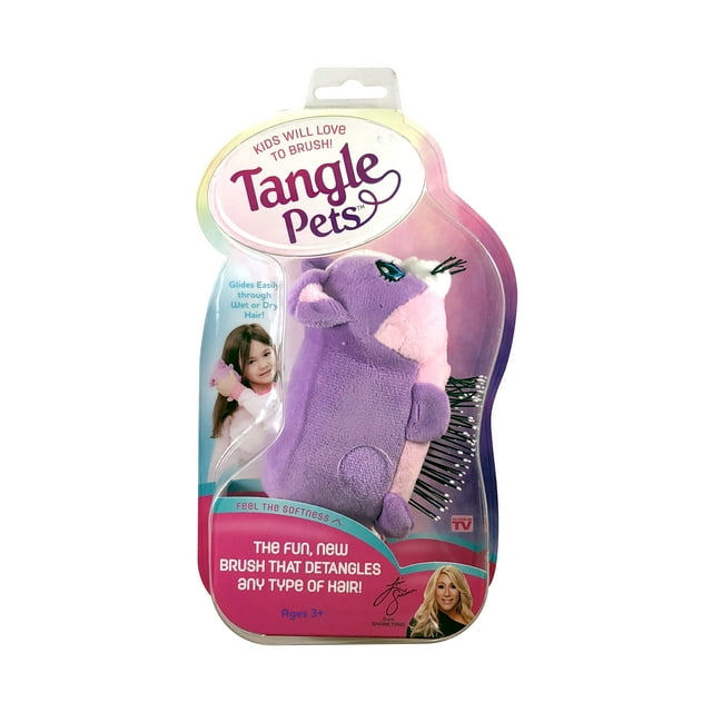 Tangle Pets Brush Toy Kitty Kid Doll - Cupcake the Cat or Sparkles the ...