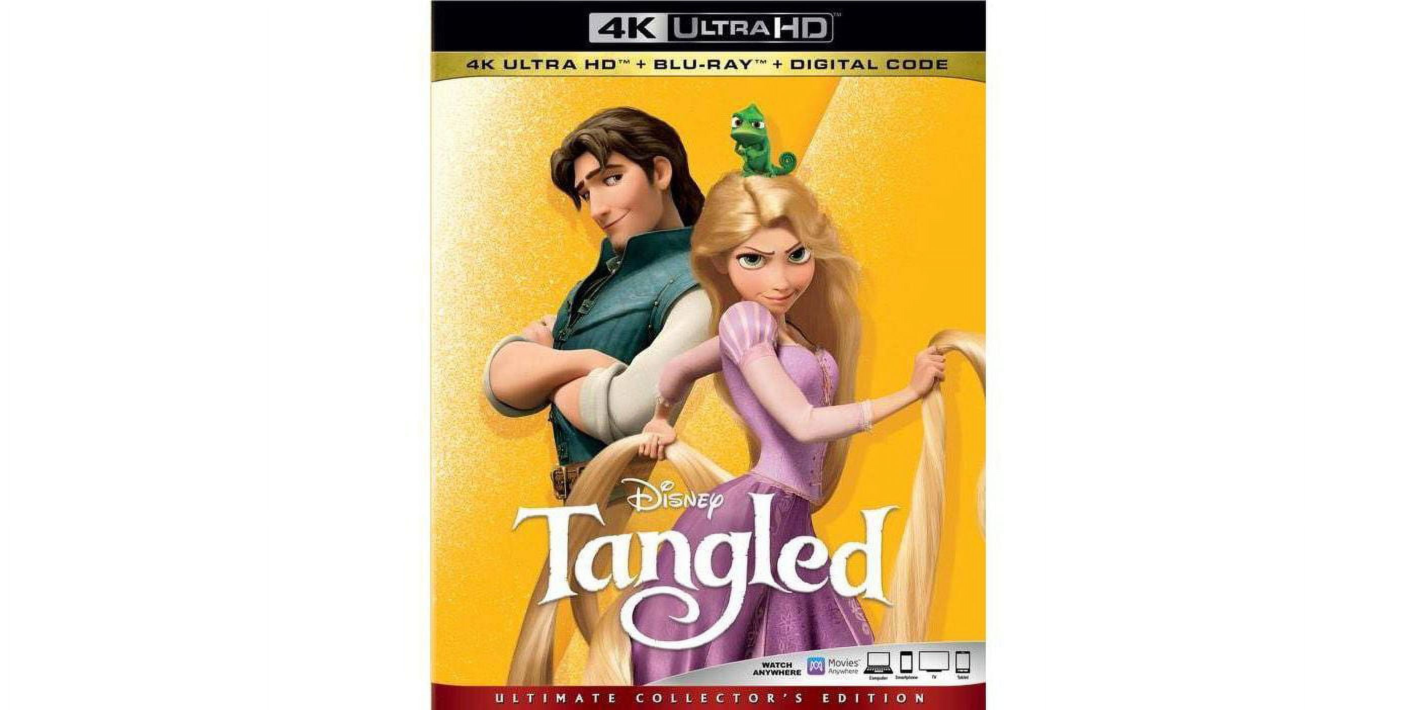 Disney's Tangled: 4K Ultra HD, Blu-ray & Digital Code Edition - Walmart.com
