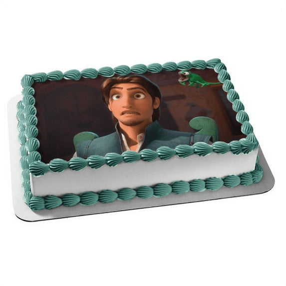 Tangled Flynn Rider Pascal Edible Cake Topper Image ABPID08224 ...