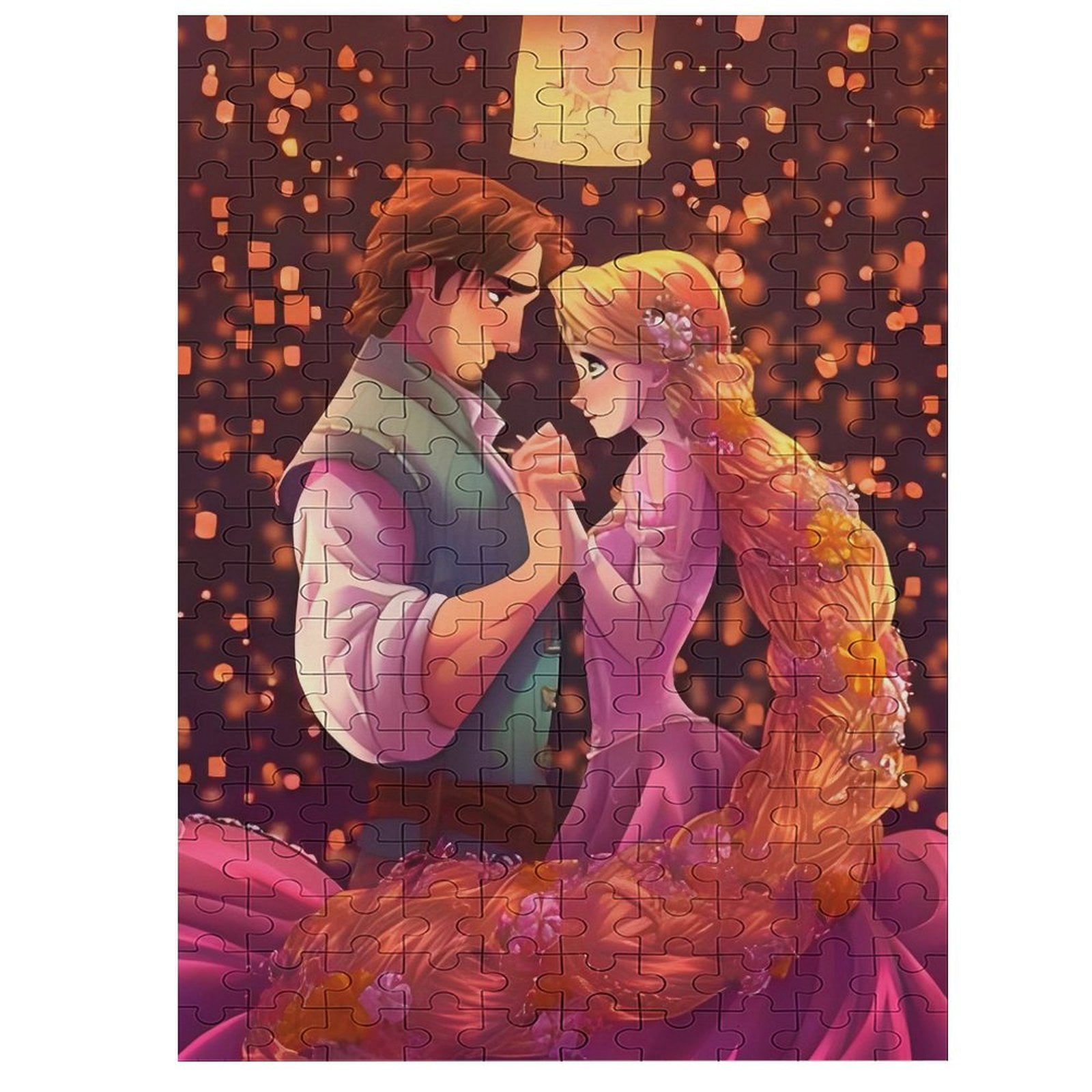 Tangled Jigsaw Puzzle Toy Cartoon Anime Interlocking Puzzle Suitable ...