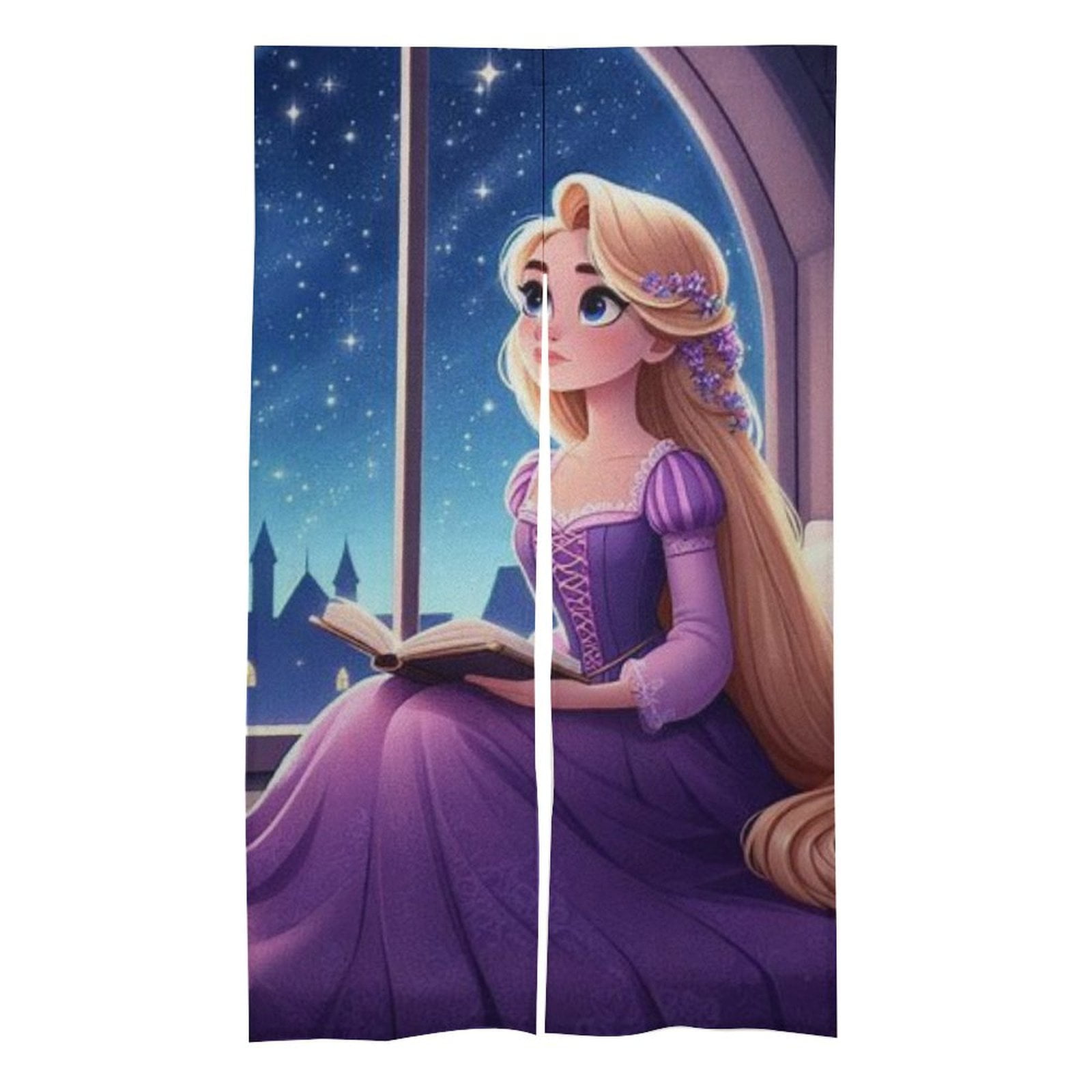 Tangled Rapunzel (7) Door curtain Portal privacy, door curtain ...