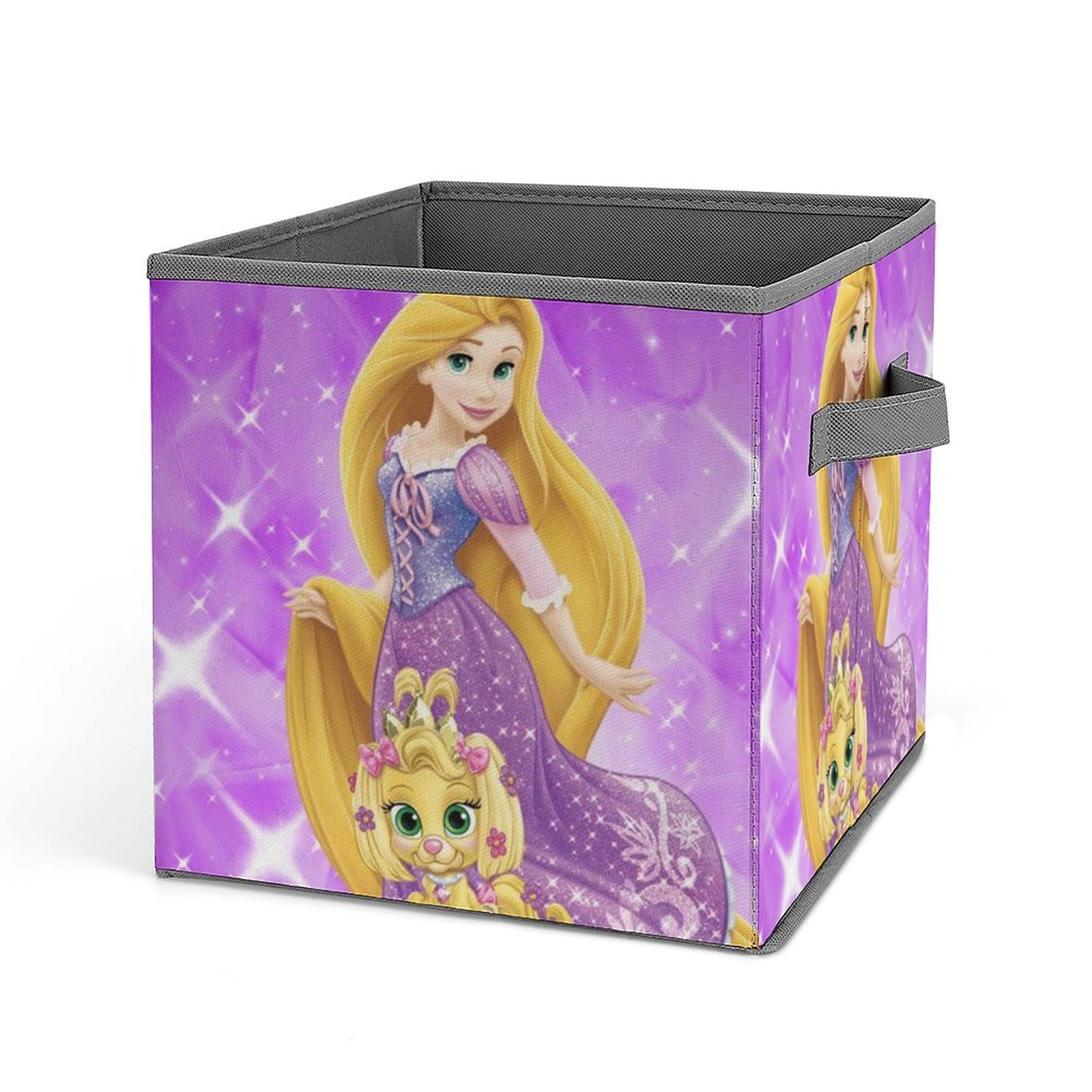 Tangled Rapunzel Anime Cartoon Cube Storage Bins, 10.6 Cube Storage ...