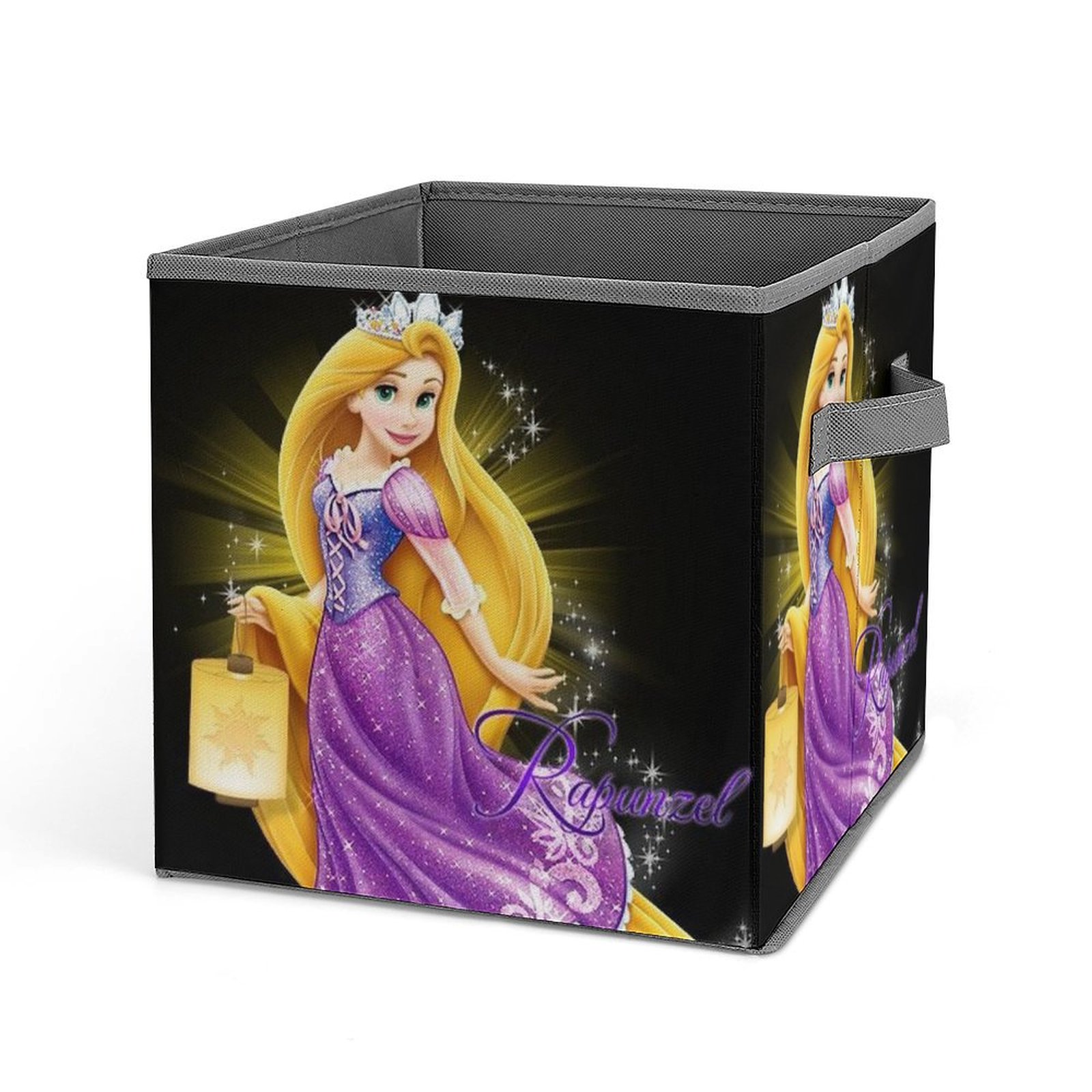 Tangled Rapunzel Anime Cartoon Cube Storage Bins, 10.6 Cube Storage ...