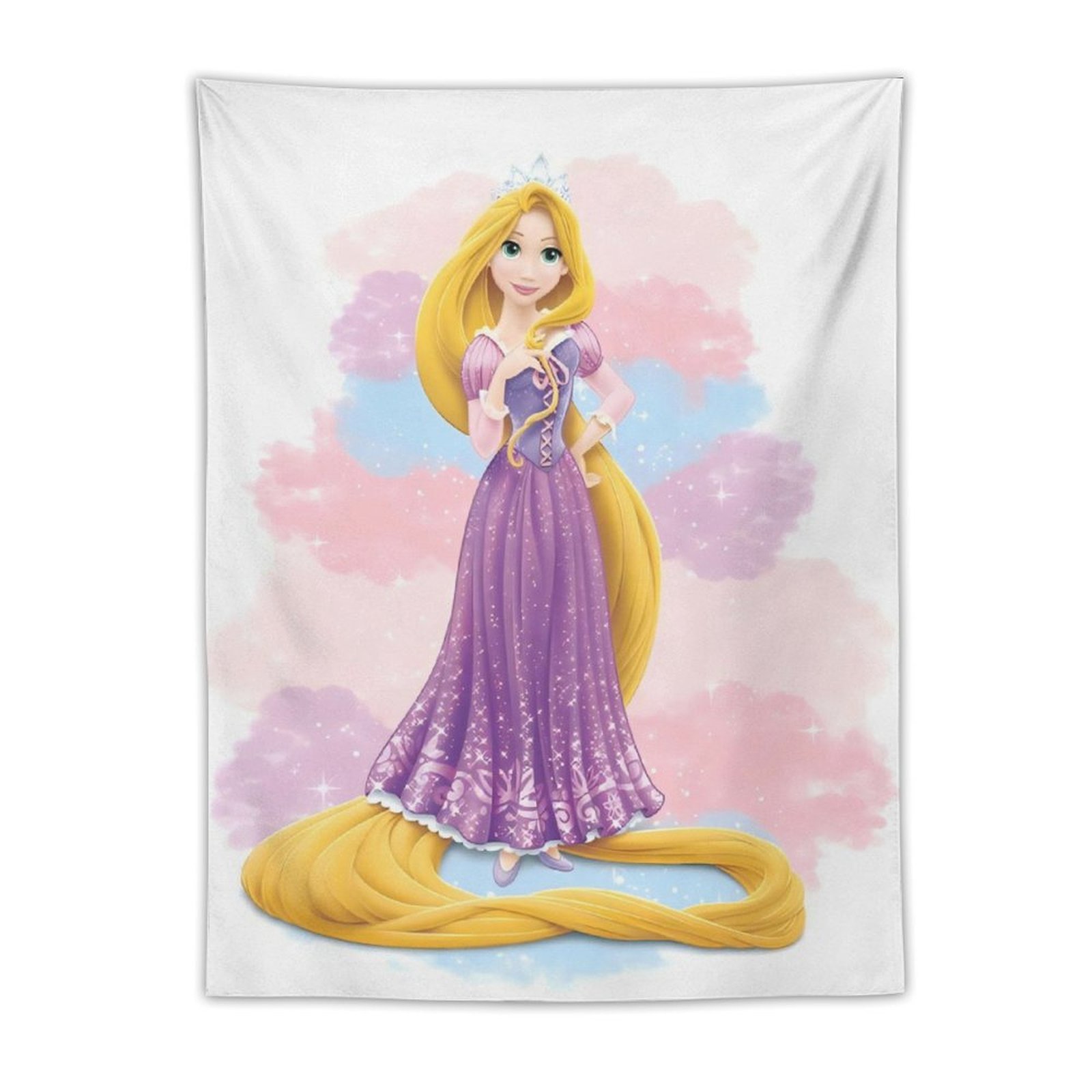 Tangled Rapunzel Fun Tapestry wall hanging wall art decoration living ...