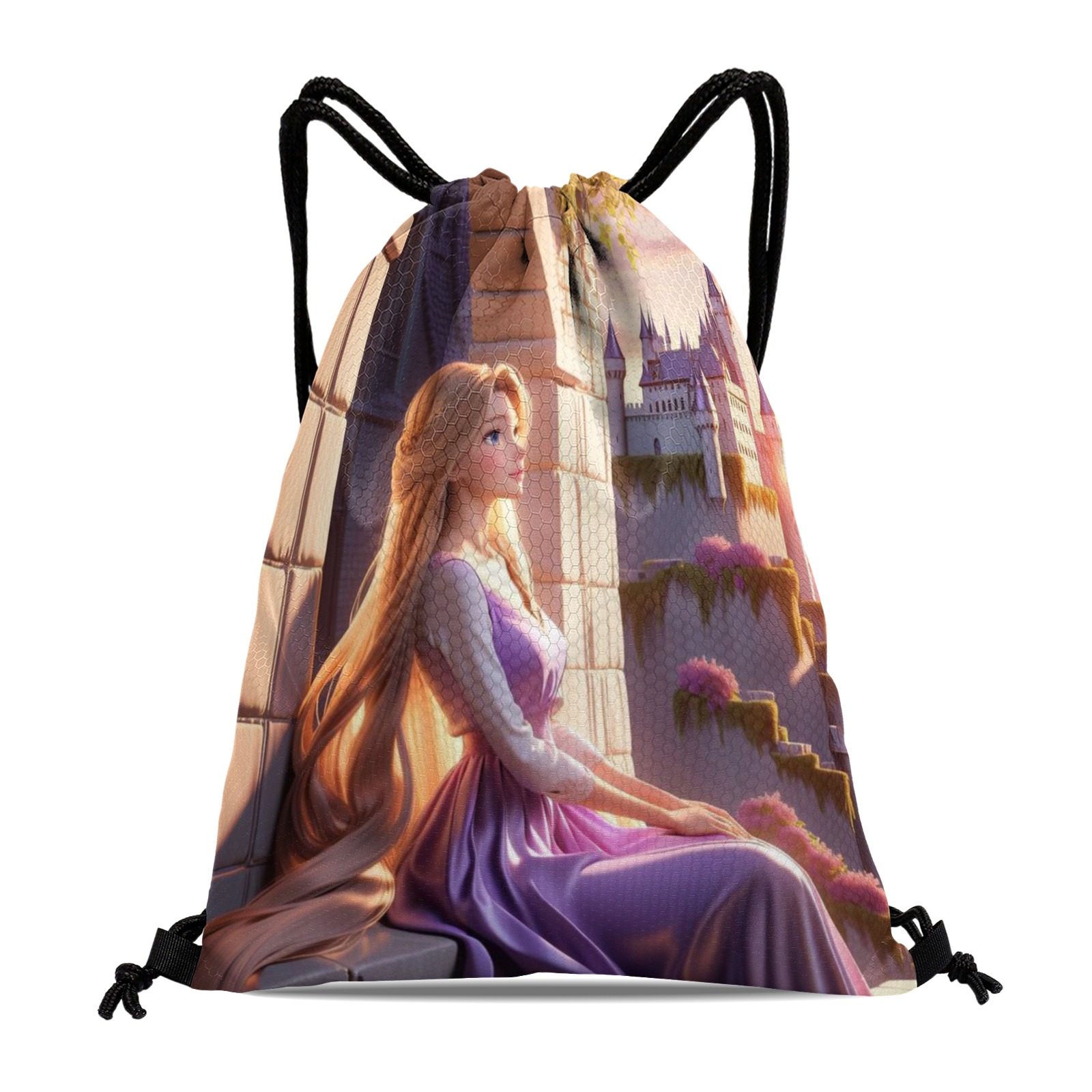 Tangled Rapunzel Princess Versatile Bag:Waterproof design, suitable for ...