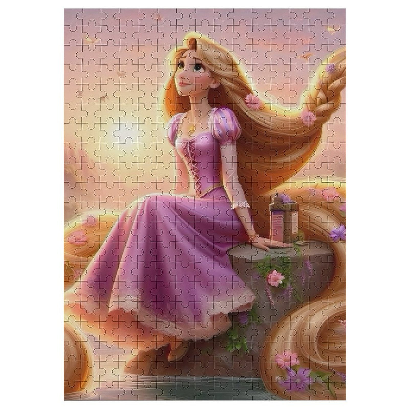 Tangled Rapunzel Puzzles for Kids Interactive Brain Teasers for Adults ...