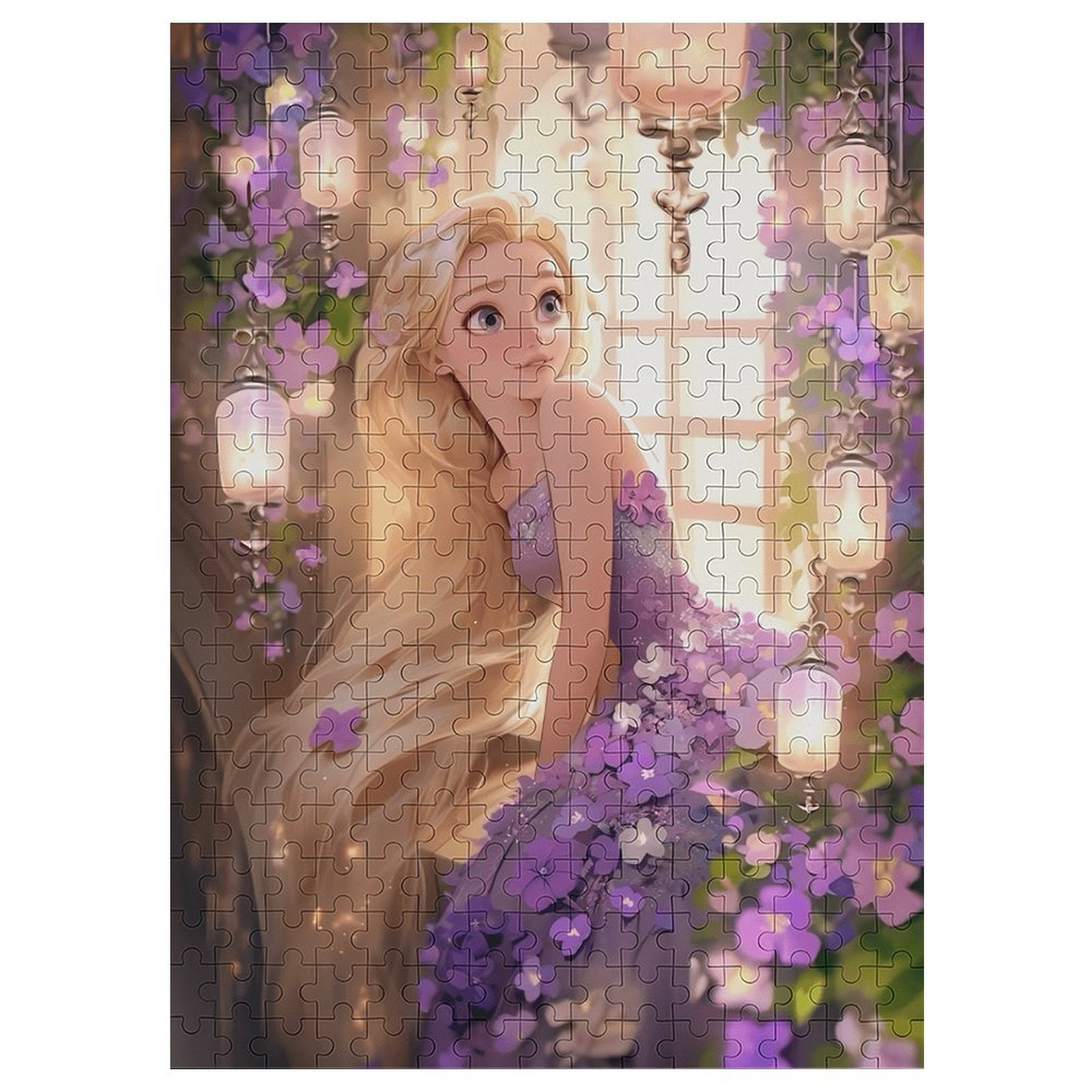 Tangled Rapunzel Puzzles for Kids Interactive Brain Teasers for Adults ...