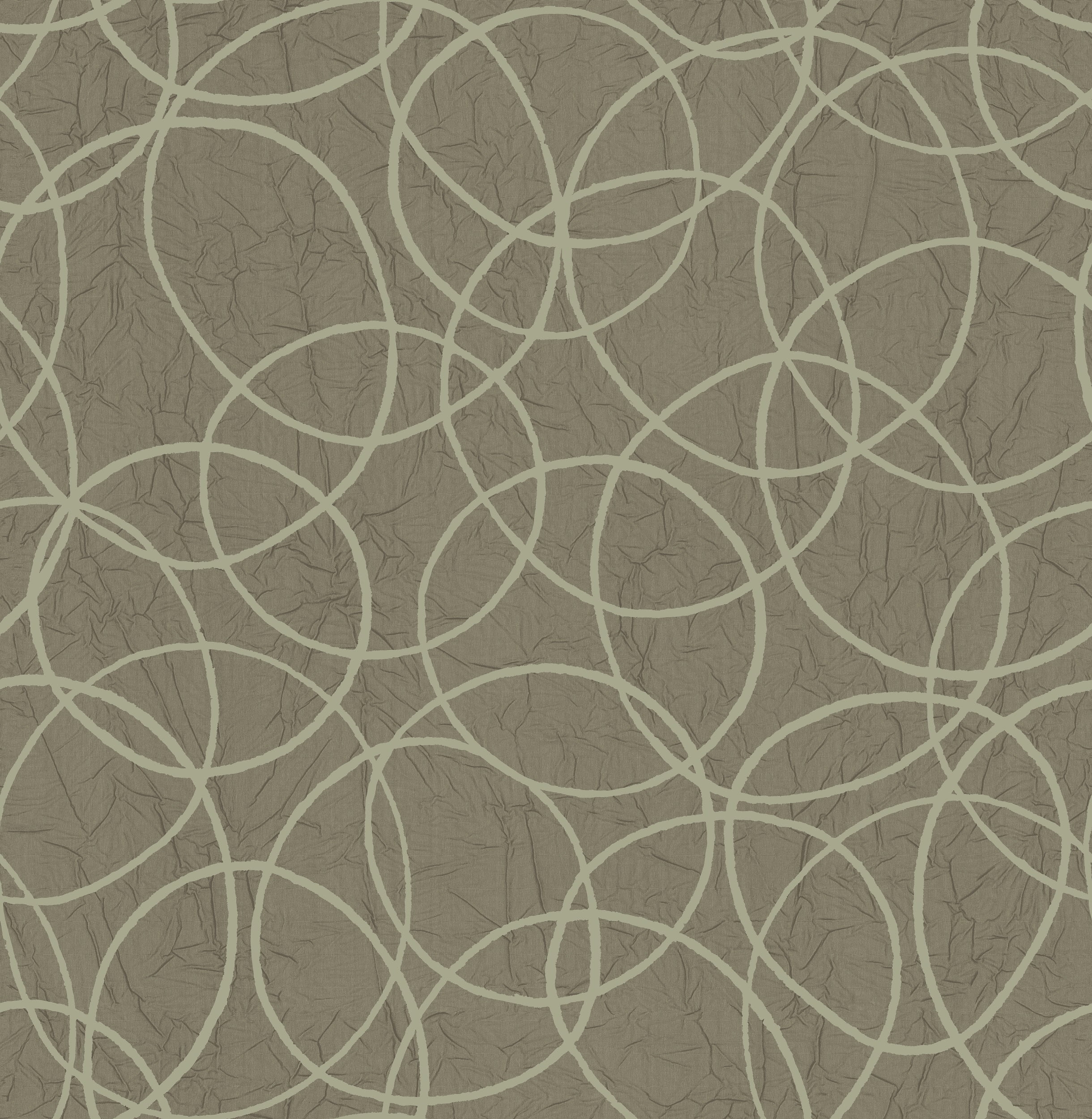 Tangled Rings Wallpaper Bolt- Trout/Metallic - Walmart.com