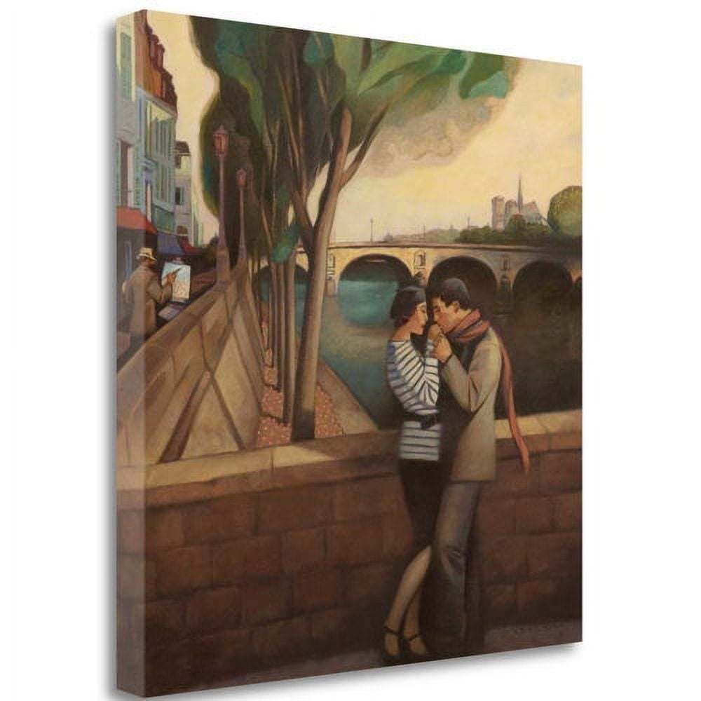Tangletown Fine Art 'April' Print on Wrapped Canvas - Walmart.com
